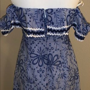 Red Carter | Dresses | New Red Carter Blue Embroidered Dress | Poshmark